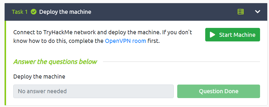 Root Me Try Hack Me Task 1 Deploy The Machine By Nellykc Dec 2023 Medium