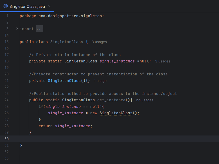 Understanding Singleton Pattern In Java | by Zeenat Jahan | Dec, 2024 | Medium