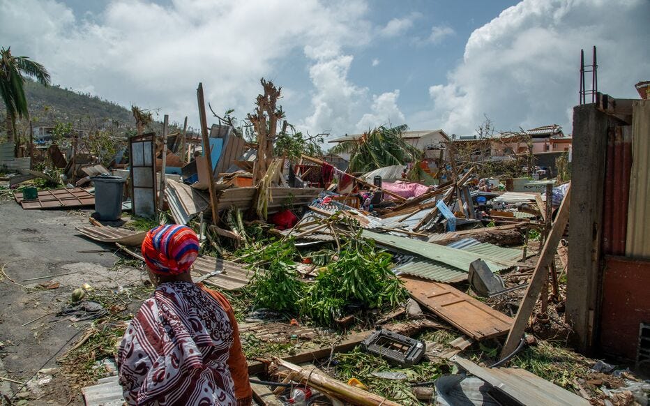 Analysis of a natural disaster with AWS on python: the case of Mayotte ...