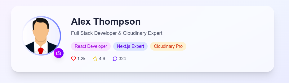 Next.js + Cloudinary: Profile Upload Made Easy | by Imran Khan | Medium