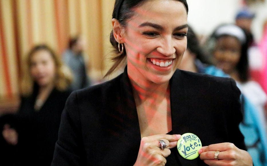 On how a french girl ends up chasing AOC in the Bronx wearing a deer ...