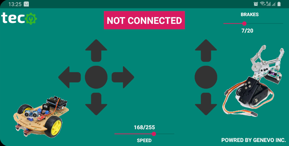 ANDROID GAMEPAD WITH A CLAMP.. Android app to control your robot ! | by ...