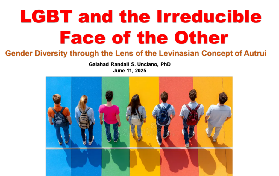 LGBT and the Irreducible Face of the Other | by Galahad Randall Joseph ...