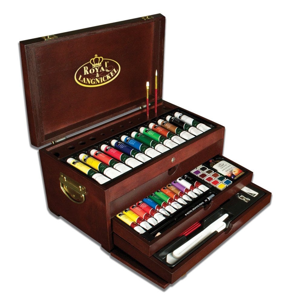 Hobbypaintkits.com. You’ll find in this art chest kit three… | by ...