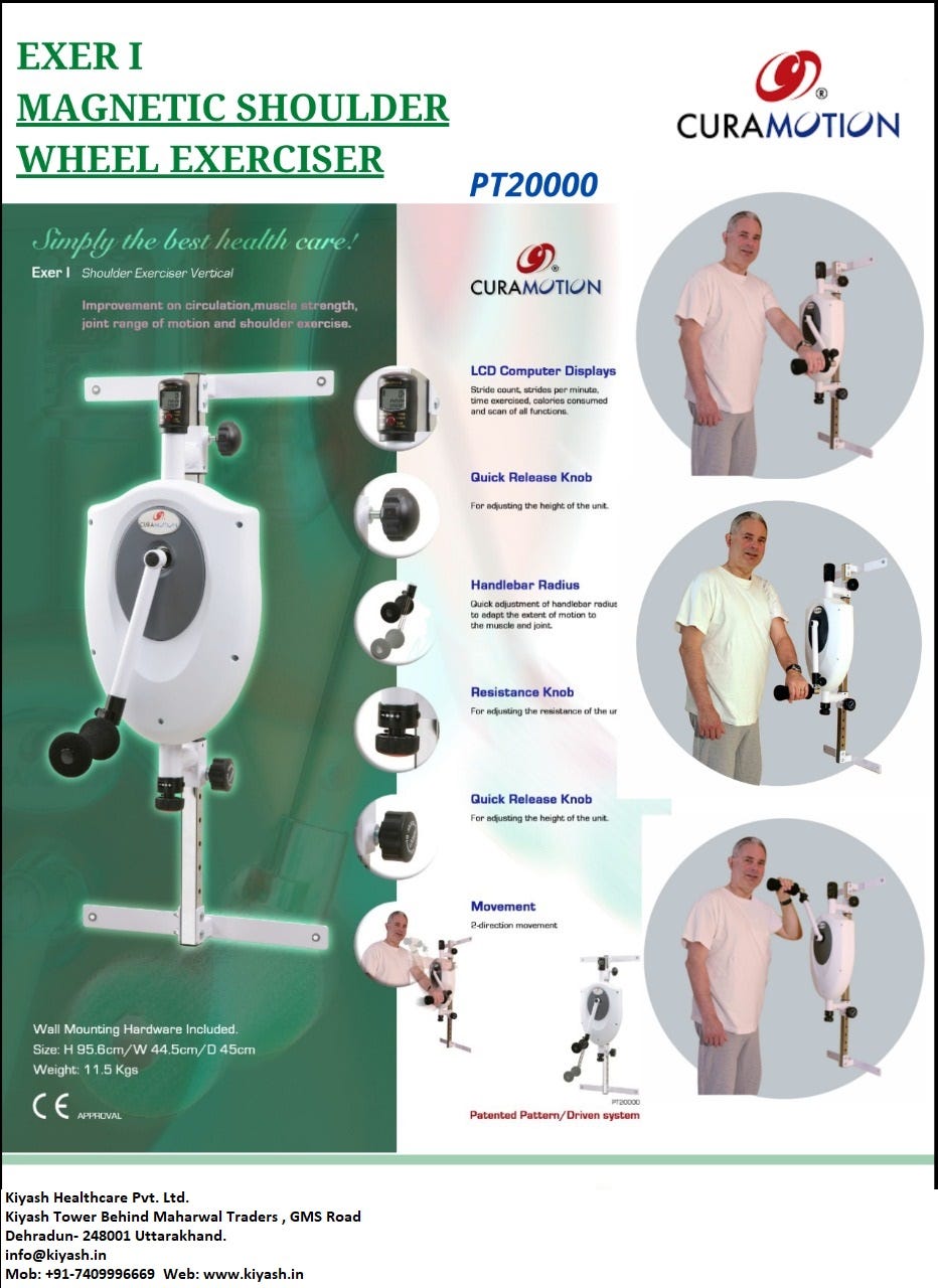Magnetic Shoulder Wheel Exerciser - Kiyashhealthcare - Medium
