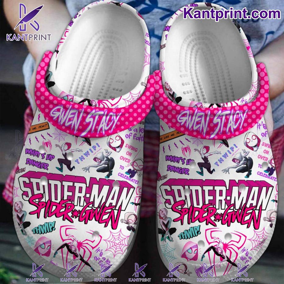 Marvel Spider-Man Spider Gwen Stacy Crocs: Step into Superhero Style ...