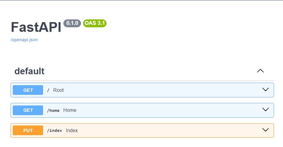 First App FastApi by Python. I'm excited to finish my first app by… | by Abdallah Mohamed | Nov ...