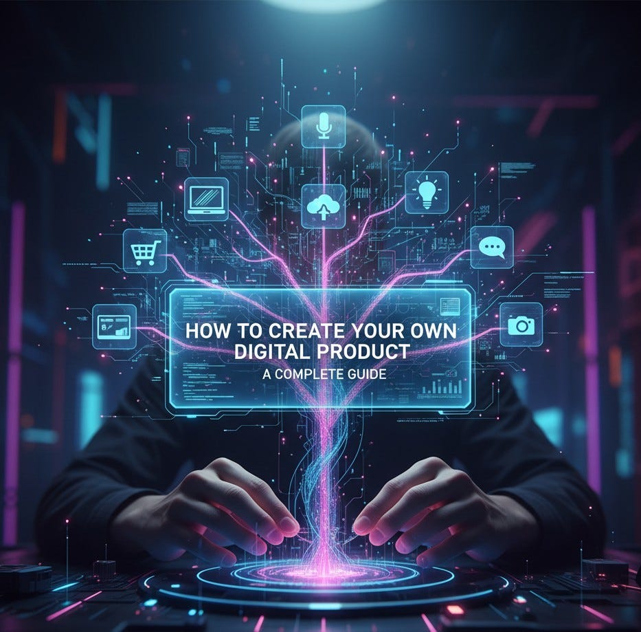 How To Create Your Own Digital Product: | by Saadpathan | Nov, 2025 ...