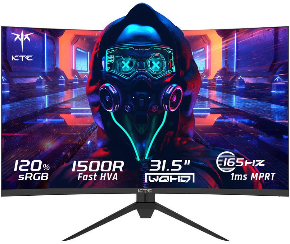 Immerse Yourself in Gaming Bliss with the KTC 32-Inch 2K Gaming Monitor ...