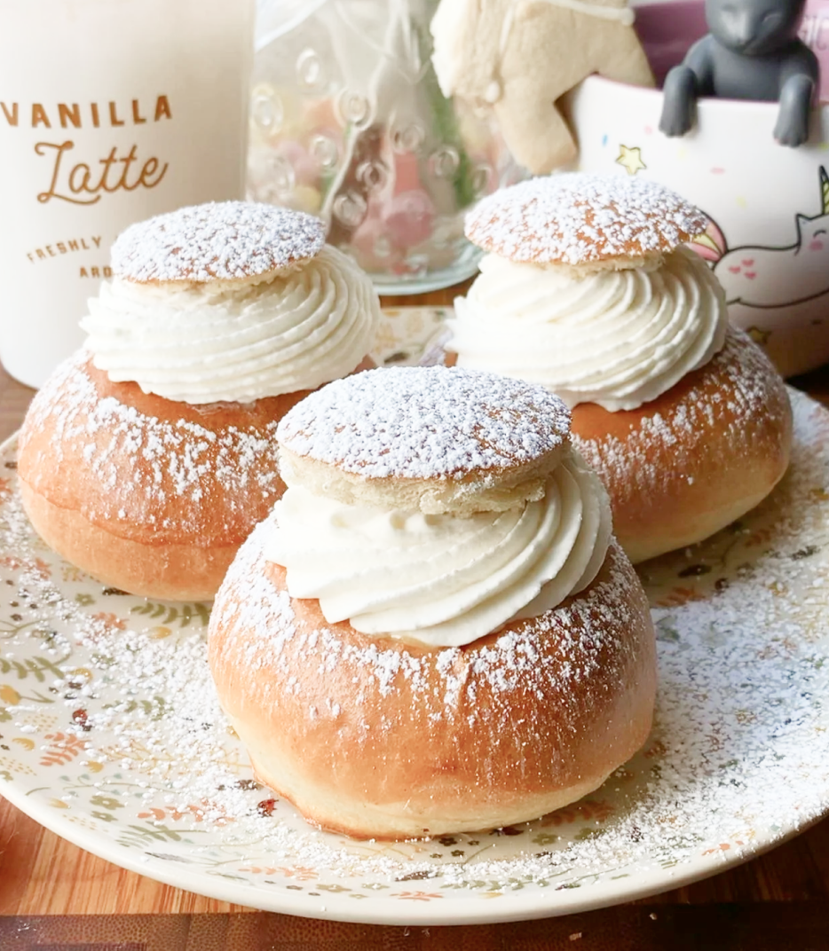 Homemade Swedish Semla Buns (Recipe) | by Bibin Dominic Tom | Long. Sweet. Valuable.