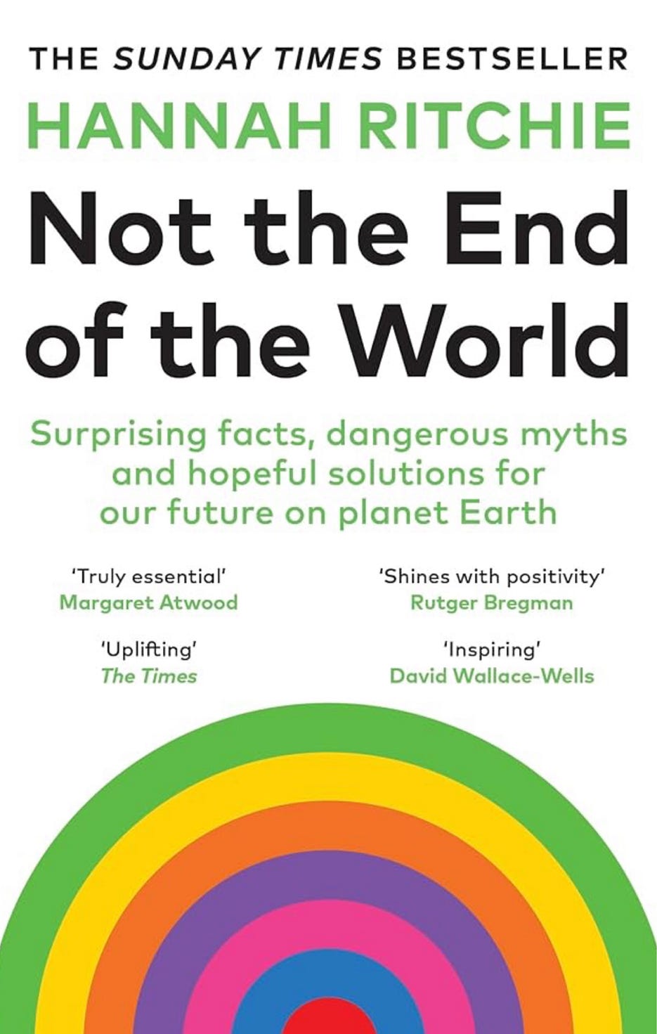 REVIEW: Not the End of the World by Hannah Ritchie | by Jennifer Bridge ...