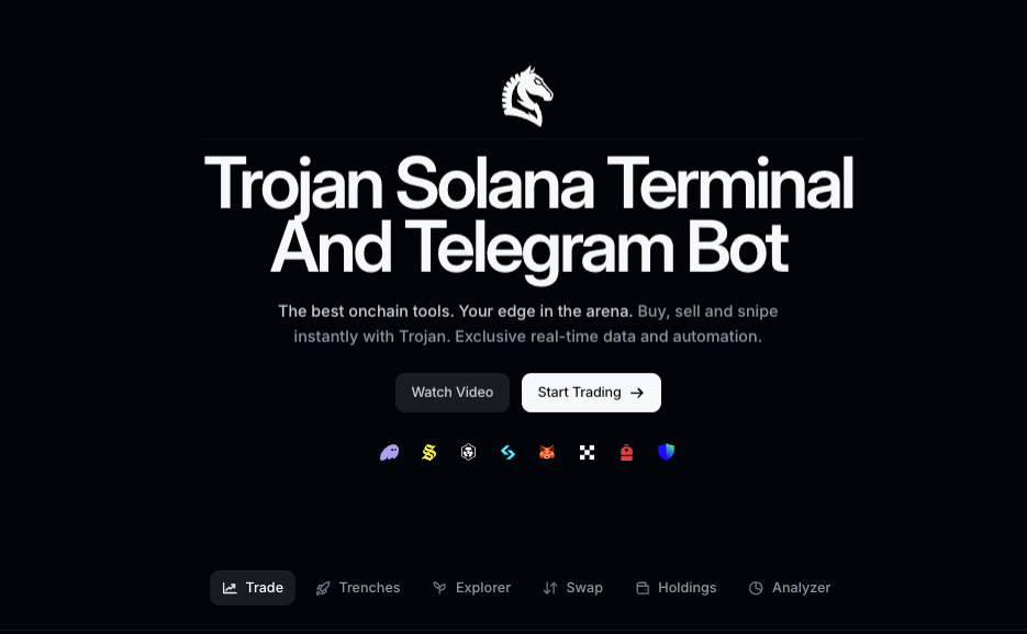 Trojan Solana Trading Bot Review 2026: Web Terminal and Telegram Bot ...