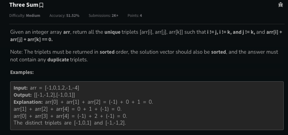 Revision Tool: Three Sum — Blind 75 LeetCode | by Akansha Saraswat ...