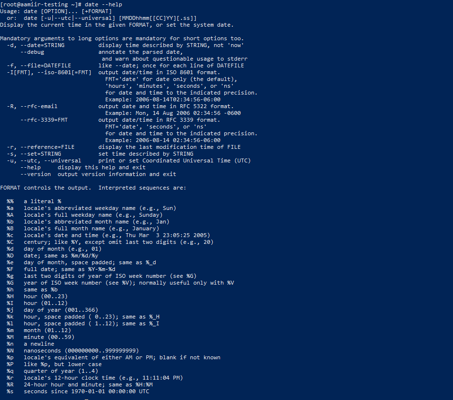 Explore Date Command in Linux. - Tanjeemkhan - Medium