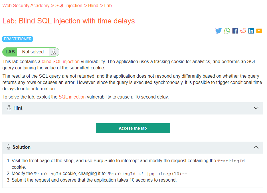 How to Test Blind SQLi With Burp Suite — Practical Example | by ...
