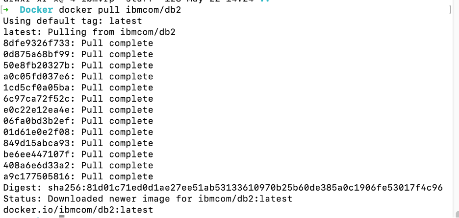 Install a containerized DB2 database with Docker and do the setup | by Vivek Pratap | Medium
