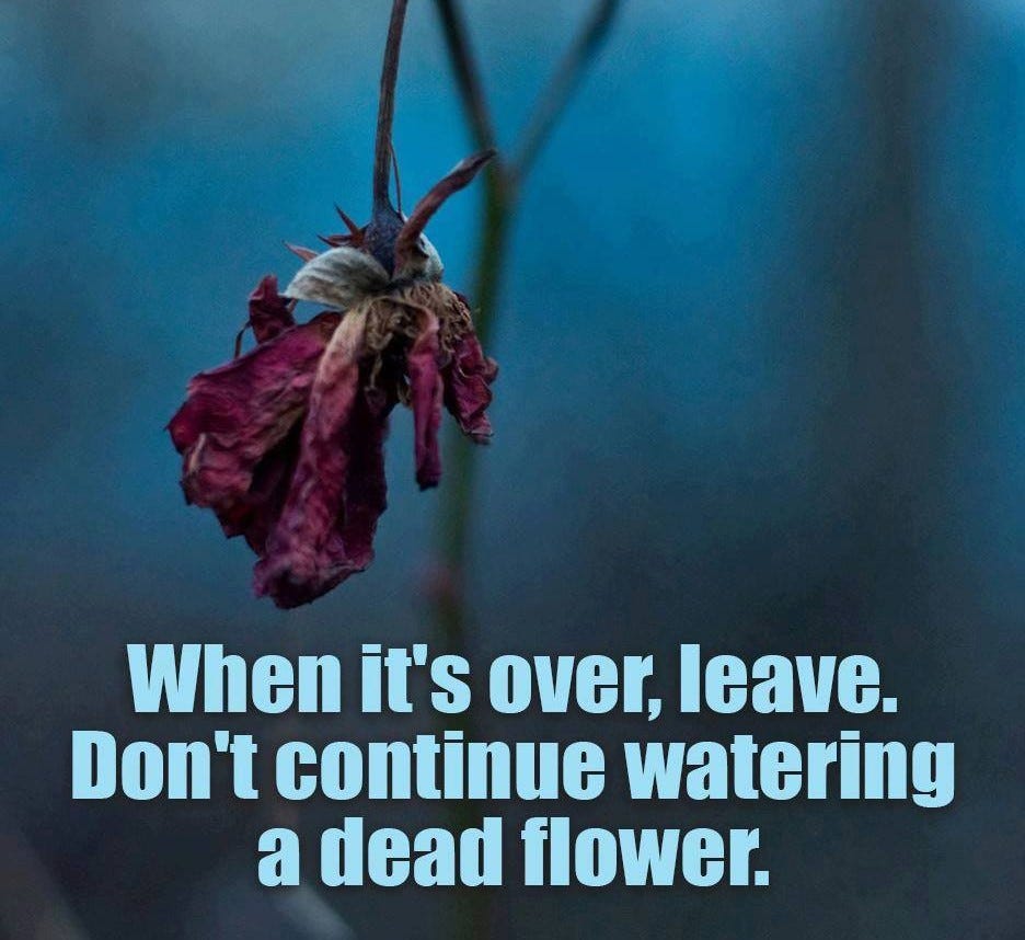 When it is over leave .. - MILIND DESHMUKH - Medium