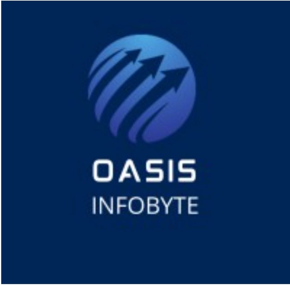 Oasis Infobyte Internship experience | by Aadikayenare | Medium