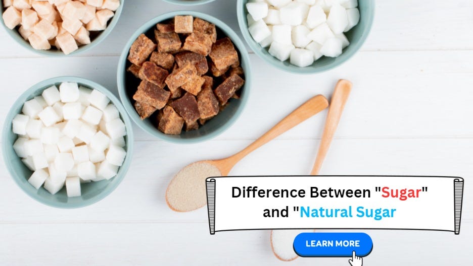 What’s the Difference Between “Sugar” and “Natural Sugar?” | by Go Guud ...