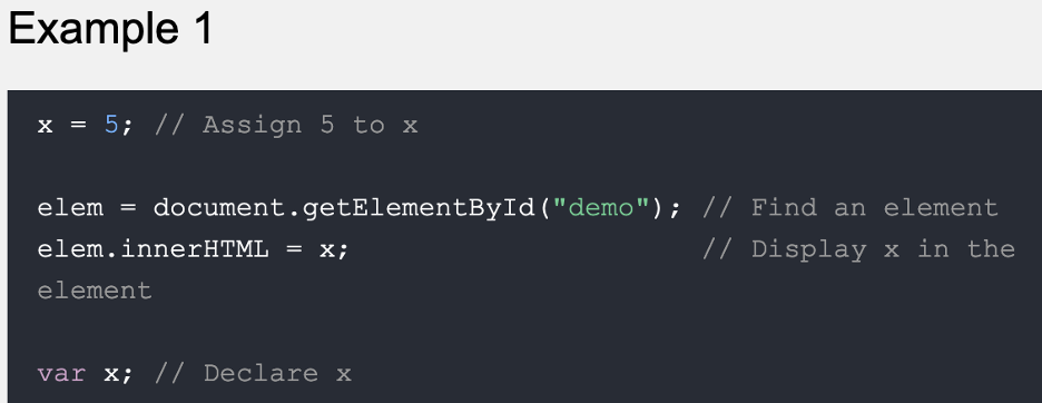 JavaScript Hoisting. Hoisting is a JavaScript mechanism… | by Sekou ...