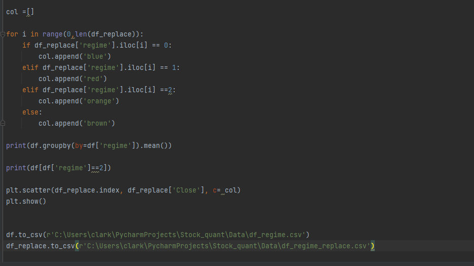 Market Regime Detection and Prediction Lesson 3: Prediction via ...