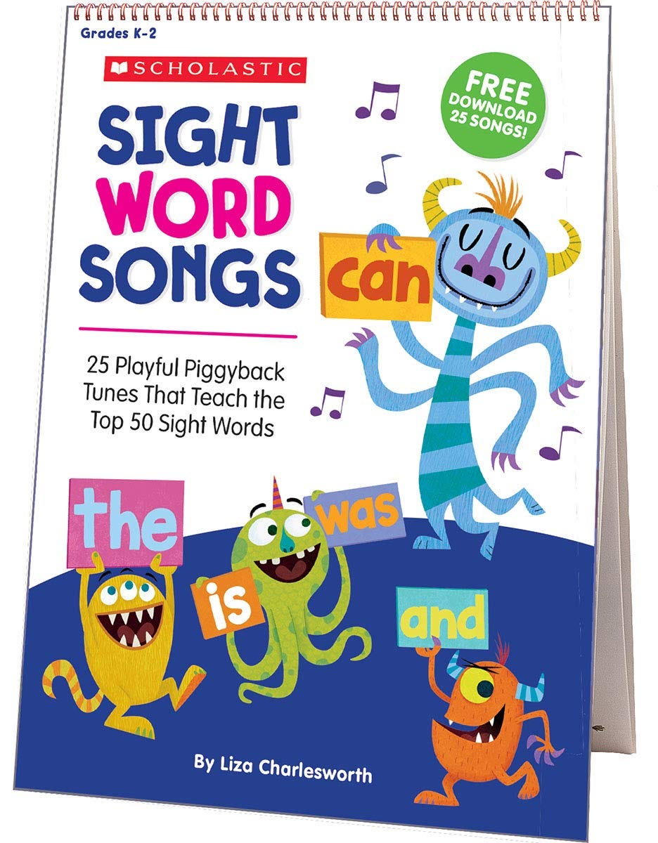 [EPUB[BEST]} Sight Word Songs Flip Chart & CD: 25 Playful Piggyback ...