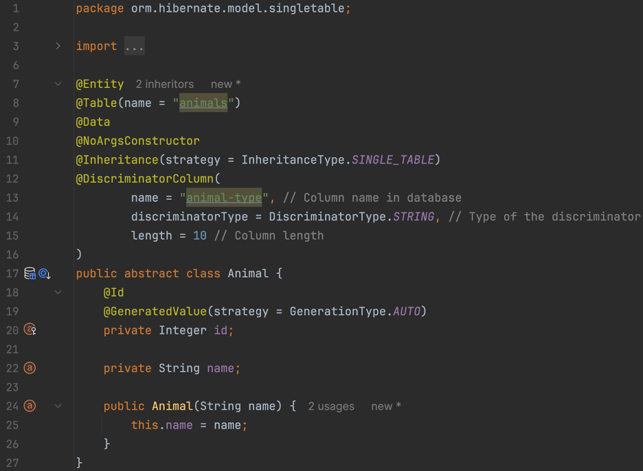 @DiscriminatorColumn vs. @DiscriminatorValue in JPA/Hibernate inheritance | by Godfrey Ouma | Medium