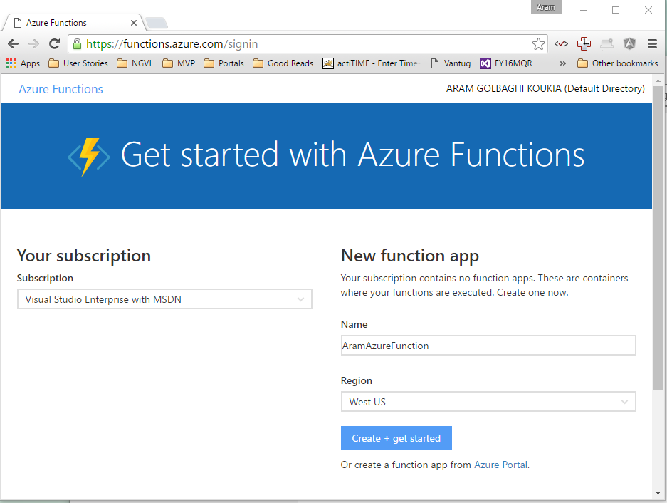 #Azure Functions and how they work | by Aram Koukia | Koukia