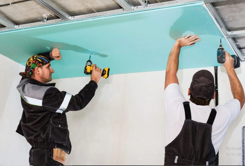 Gypsum partition wall-Gypsumpaintingdubai - Gypsum Painting Dubai - Medium