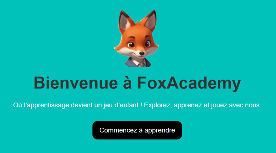 Our portfolio project : Foxacademy | by Stephanie Carvalho | Medium