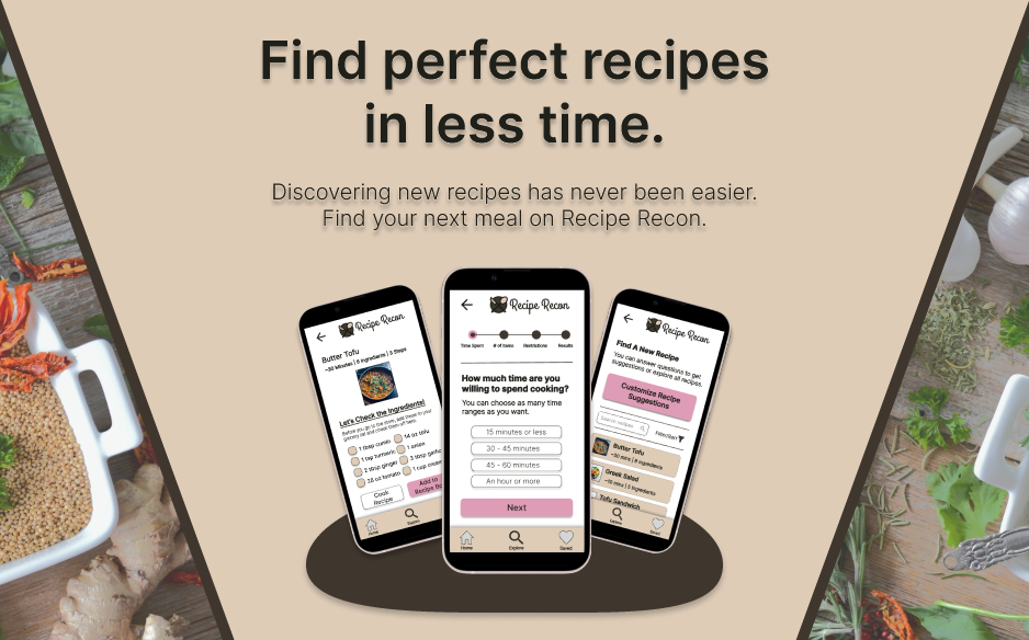 Recipe Recon — A UX design story. The Project: This represents a… | by ...