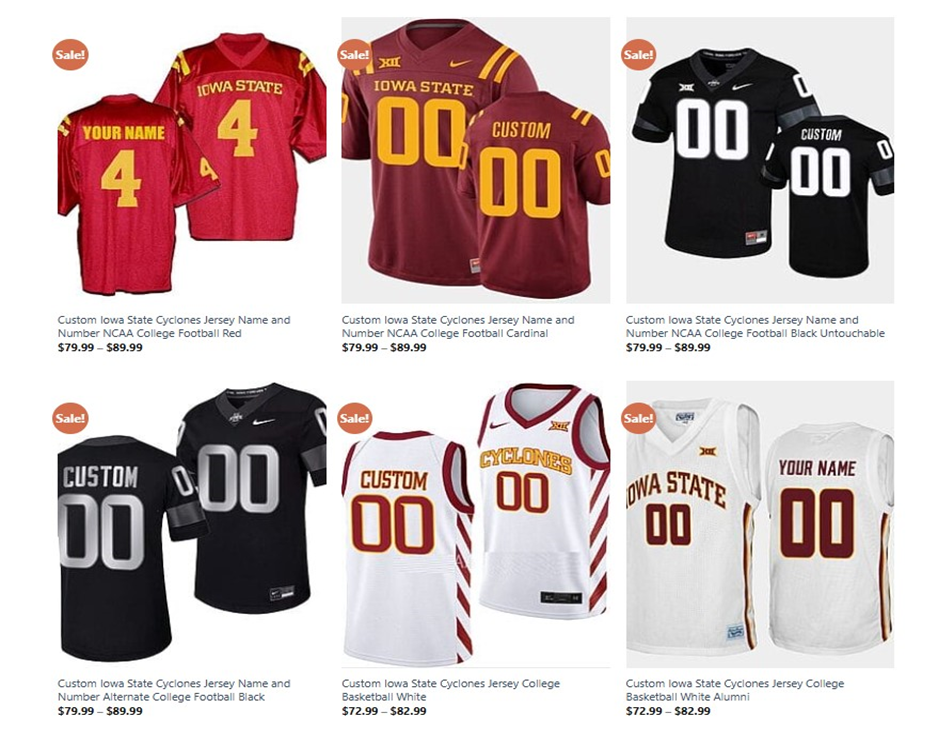 Show Your Cyclone Pride with a Custom Iowa State Jersey | by Top Wow ...