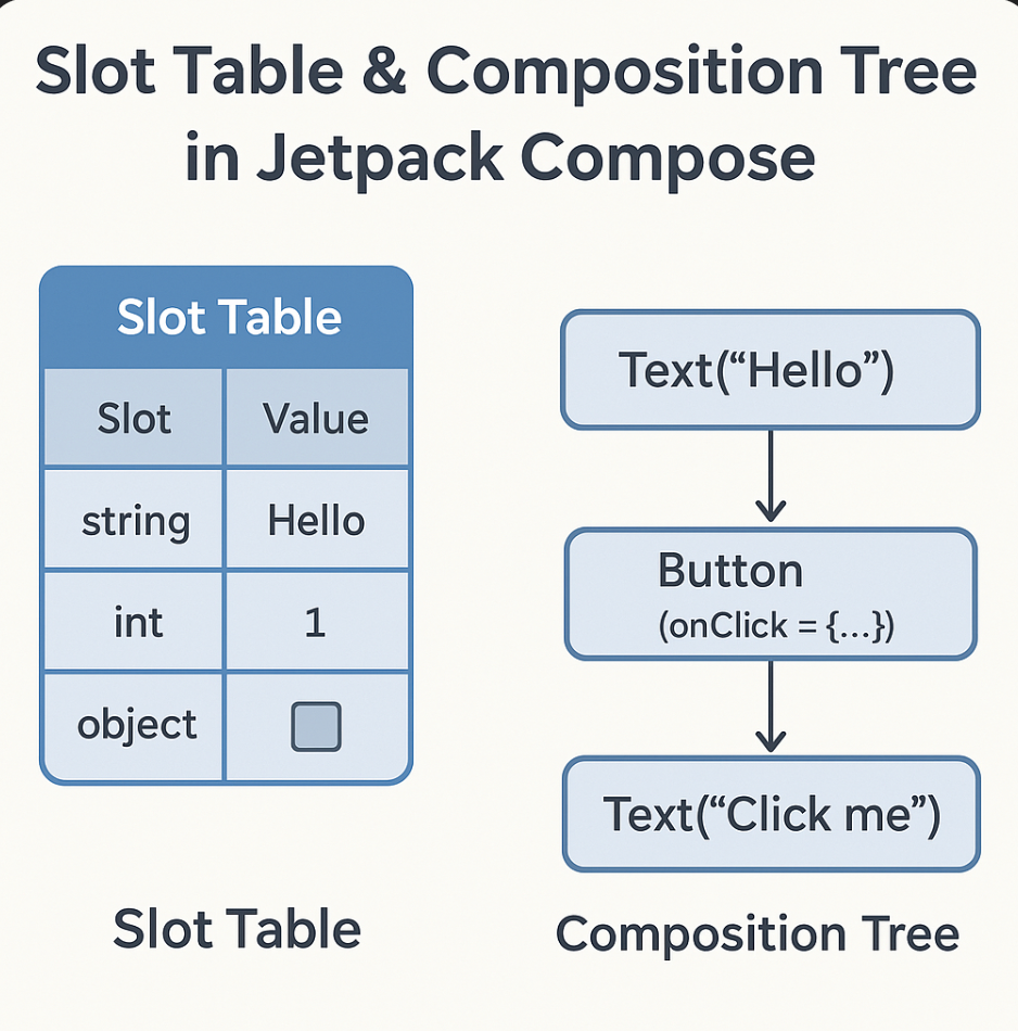 Inside the Mind of Jetpack Compose: Slot Table & Composition Tree Explained | by Sandeep Kella ...