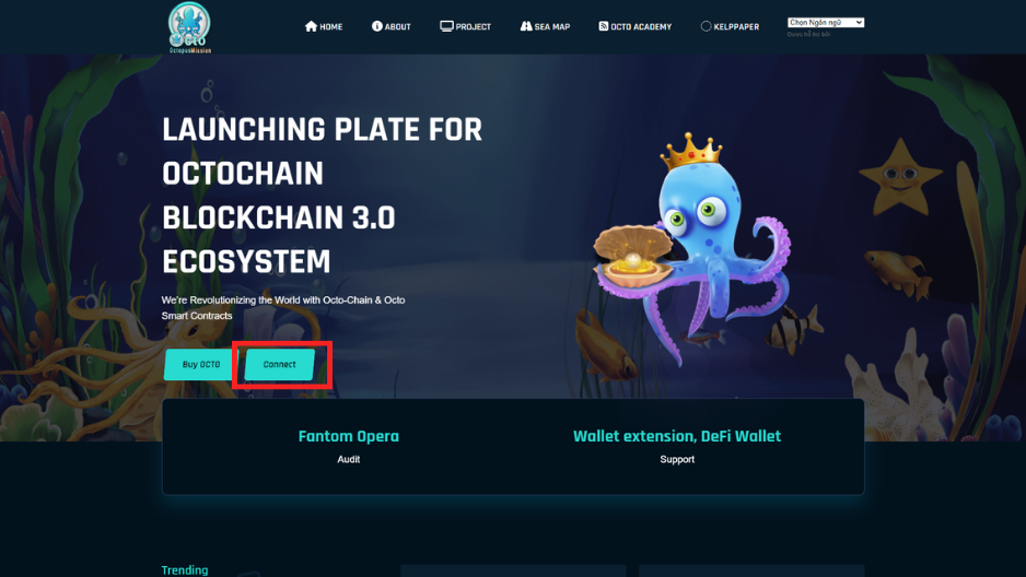 Buy And Sell Guide. Connect Wallet | by Octo Chain | Medium
