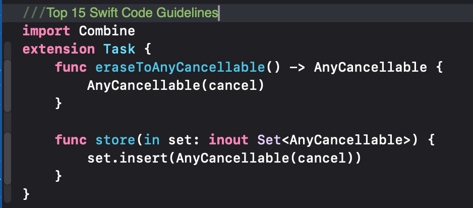 Top 15 Swift Code Guidelines. For iOS Interview Questions Follow and… | by Shobhakar Tiwari ...