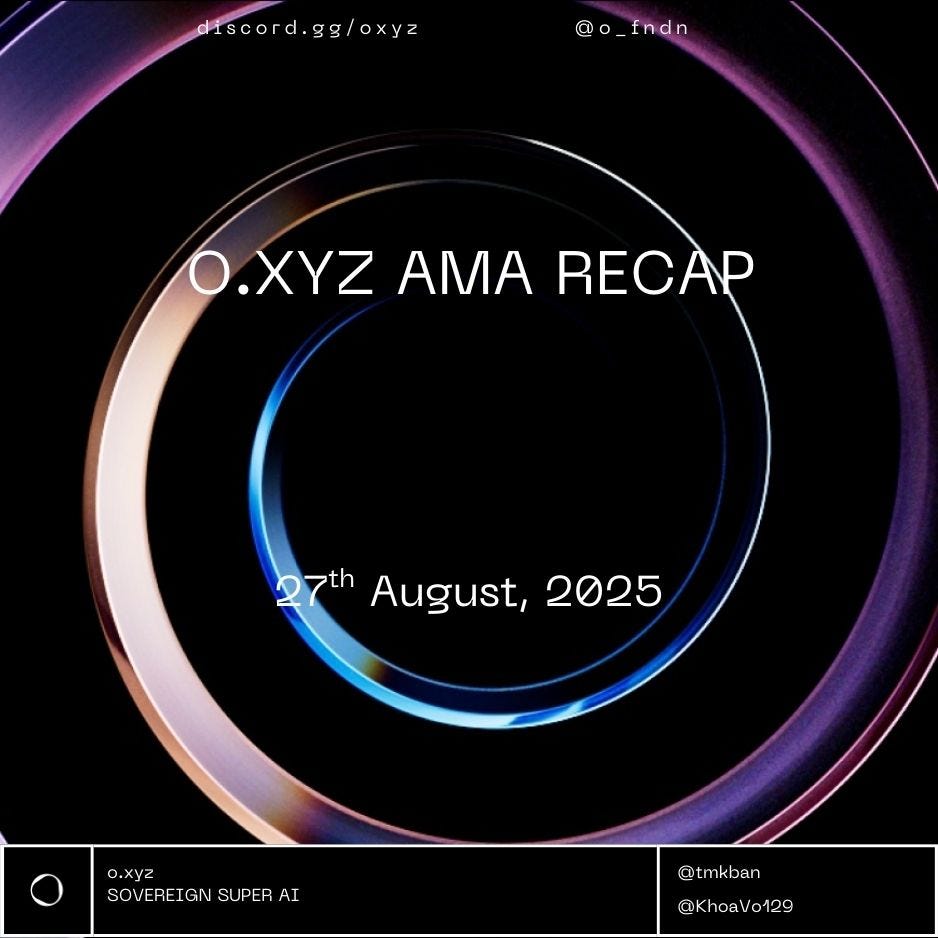 OXYZ AMA Spotlight: A Web3 Community Thriving with Purpose and Growth ...