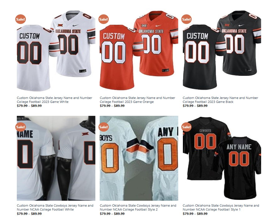 Stand Out in the Stands: Personalize Your Own Oklahoma State Cowboys ...