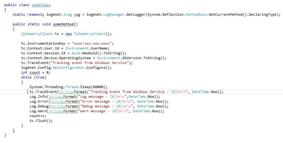 Application Insights integration with Log4Net | by Murali Mothupally ...