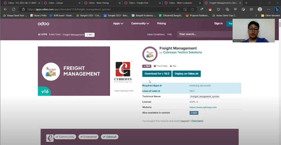 [Odoo 16] Extra Module: Freight Management System | by Muhammad Ihsan Al Farisi | Jun, 2023 | Medium