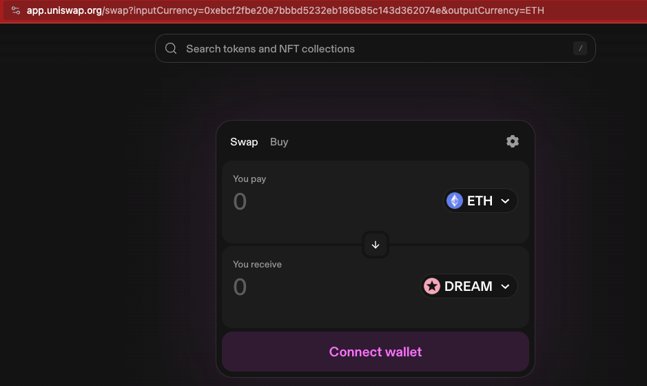 DREAM Token Launches on Uniswap. DREAM Token Launches on Uniswap | by ...