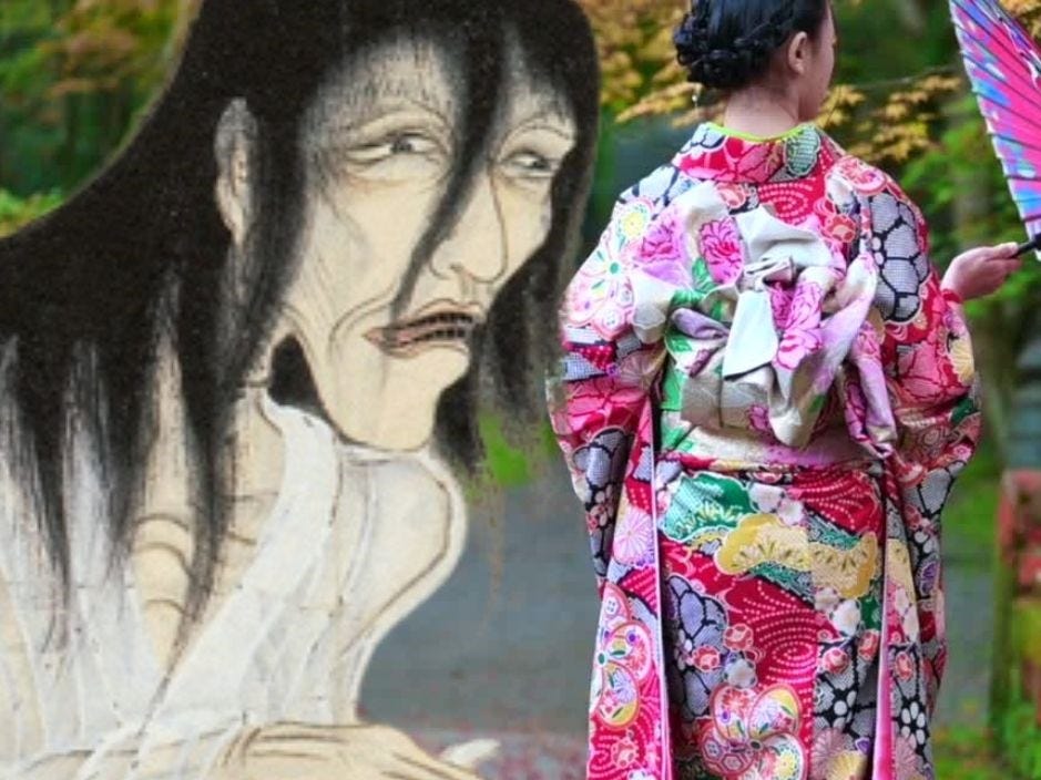 Japanese Ghost in a Kimono Keeps Screaming in the Forest | Movie Recap