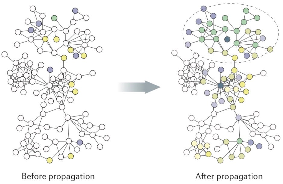 Network Learning — from Network Propagation to Graph Convolution | by Remy Lau | Towards Data ...