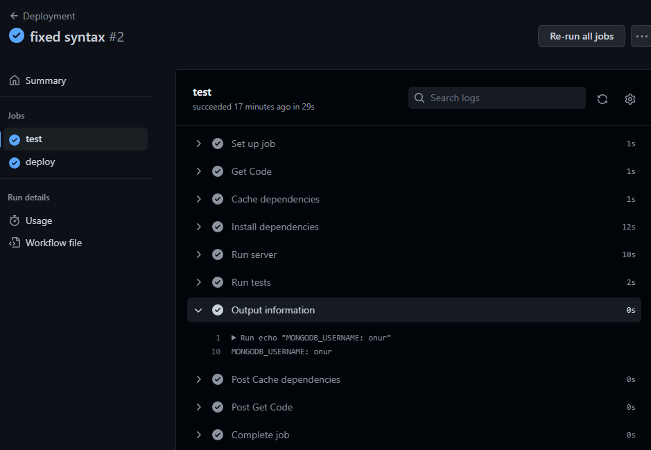 Github Actions #6 Environment Variables & Secrets | by Onur BOLATOĞLU ...