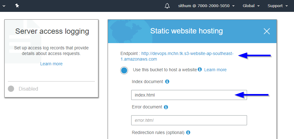 Host your static website in AWS under 2 minutes with S3 | by Sithum ...