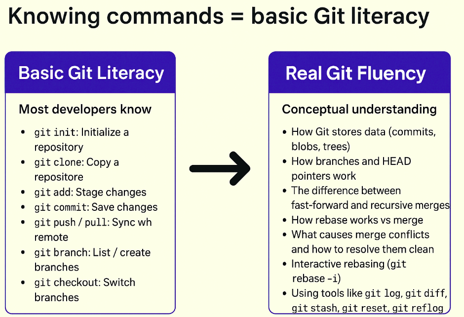 Many developers know Git commands, but struggle with resolving merge conflicts | by Suryadev ...