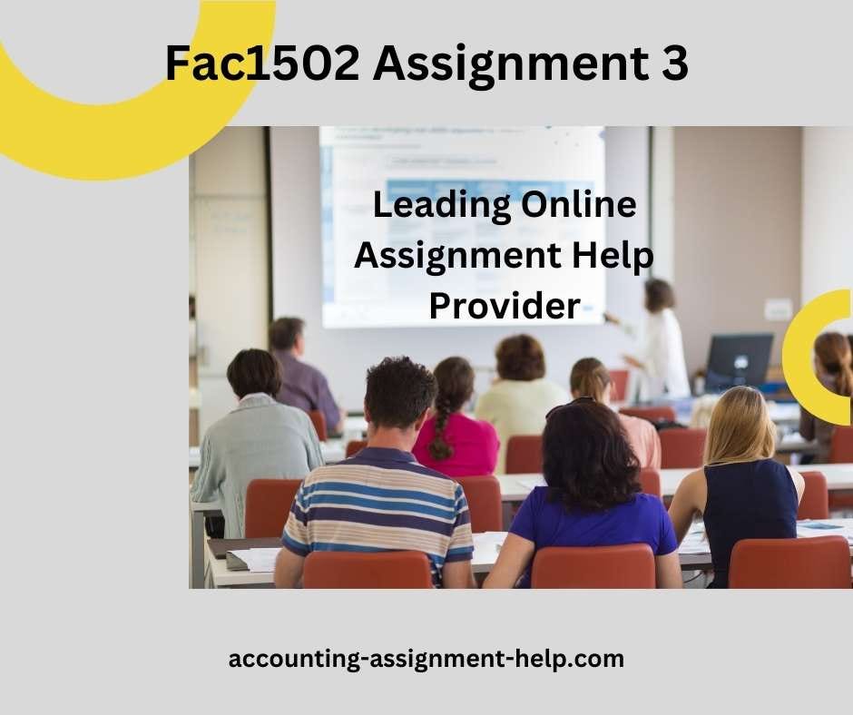 Fac1502 Assignment 3. Fac1502 Assignment 3 | by Assignment Help | Medium