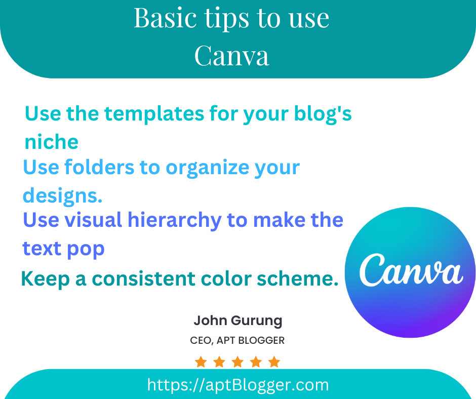 20 Tips to use Canva to make amazing graphics | by John Gurung | Medium