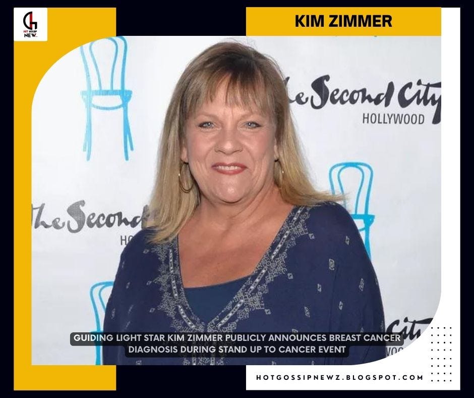 Kim Zimmer Publicly Announces Breast Cancer Diagnosis | by Hamidayub ...