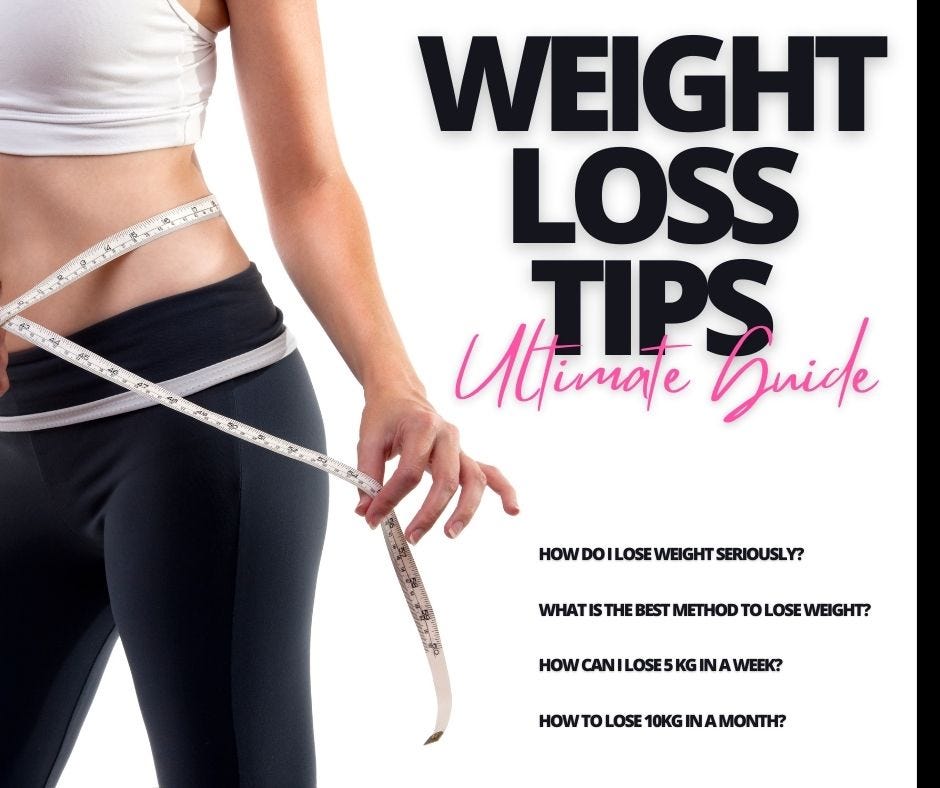 Ultimate Guide to Effective Weight Loss Tips | by Nutpromo | Apr, 2024 | Medium
