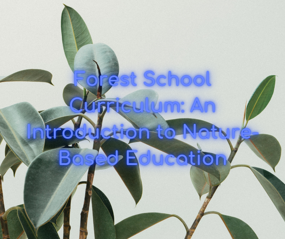 Forest School Curriculum: An Introduction to Nature-Based Education ...